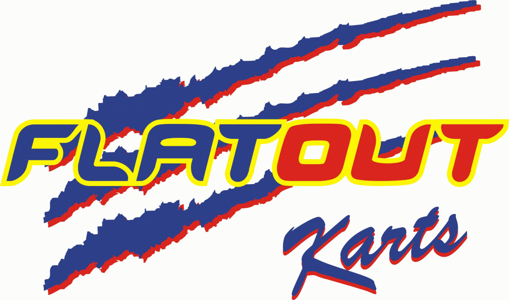 Flatout Karts logo | Hurricane Go Kart Club